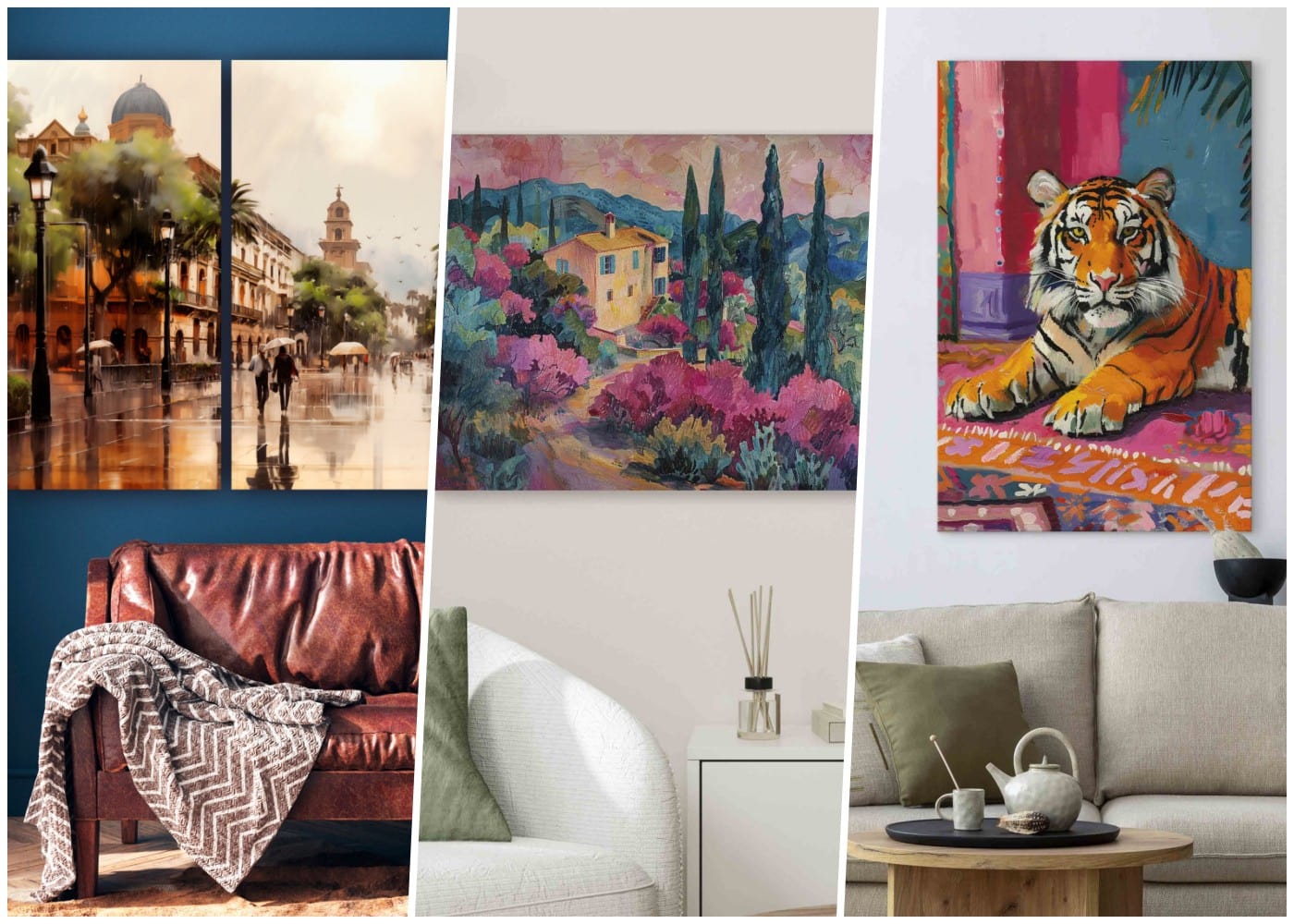 Gleznas - modernā māksla, gleznas reprodukcijas, apdruka uz audekla ...