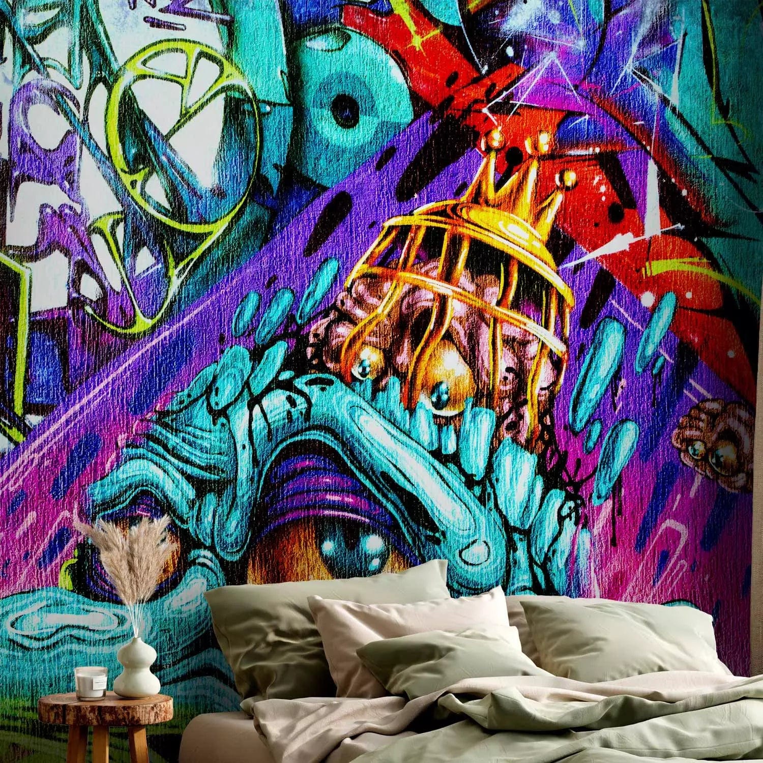 Wall Murals with graffiti - City of Goblin, 92258 – Tapetenshop.lv