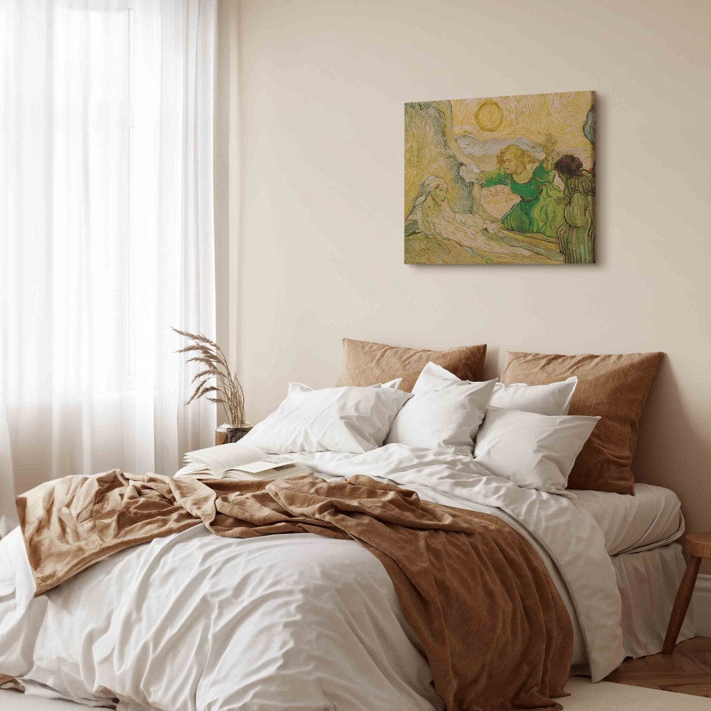 Gleznas reprodukcija (Vinsents van Gogs) - Lācara augšāmcelšana ...